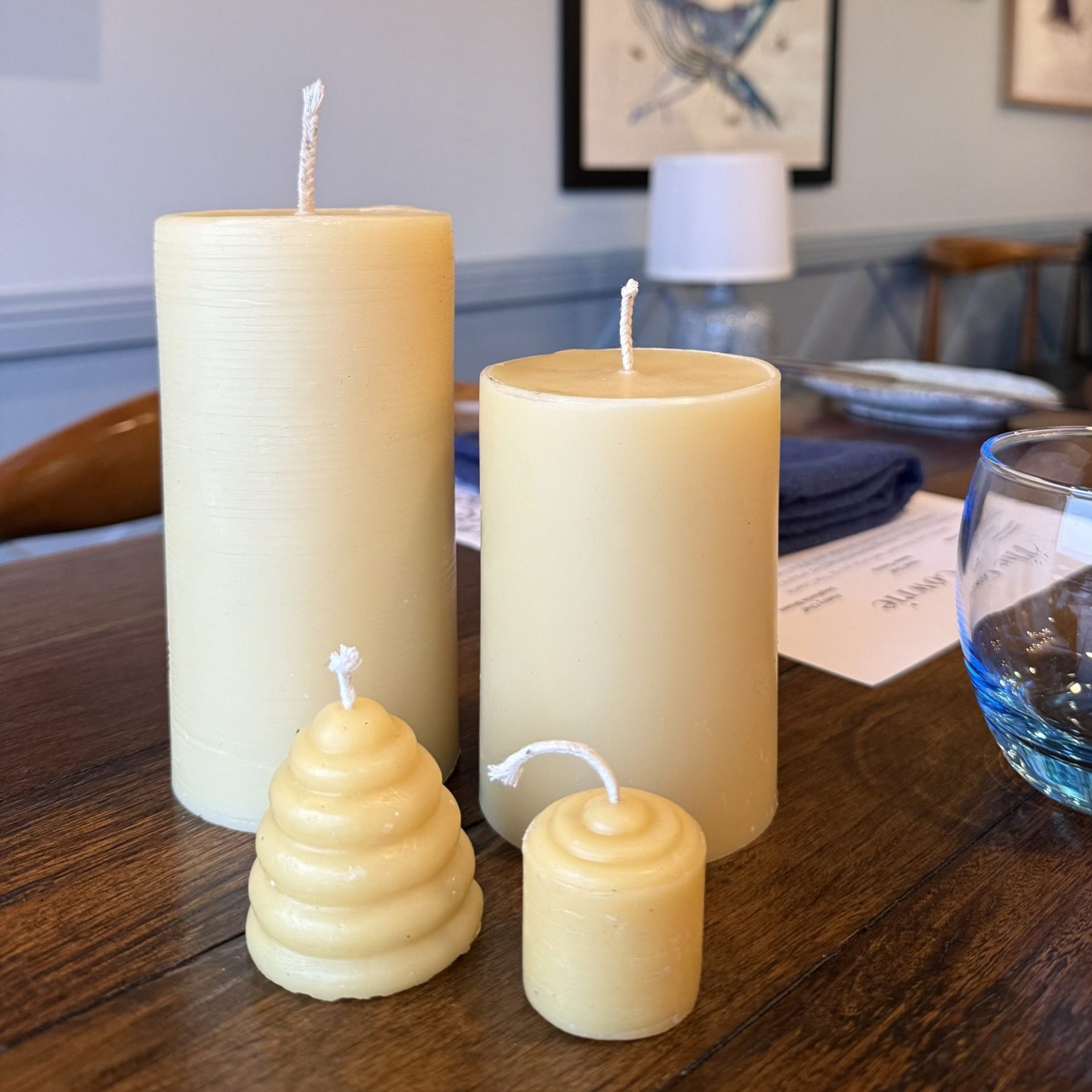 Raw Honey Candles 30g-600g - The Cowrie